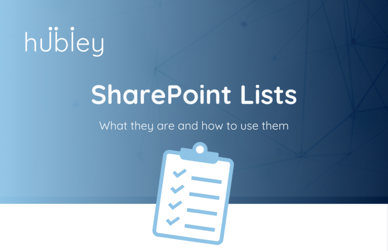 What is a SharePoint List? | hubley