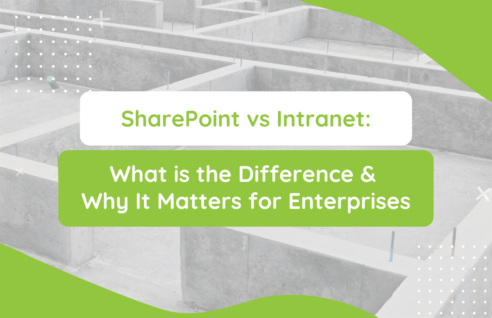 SharePoint vs Intranet: What's the Difference and Why It Matters